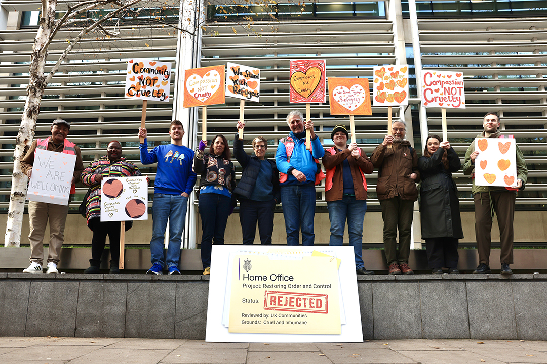 Londoners take action outside the Home Office to reject cruel new ...